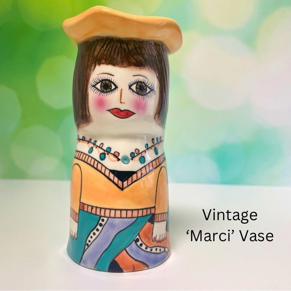 Susan Paley | Art | Vintage Marci Vase By Susan Paley Ganz Whimsical ...